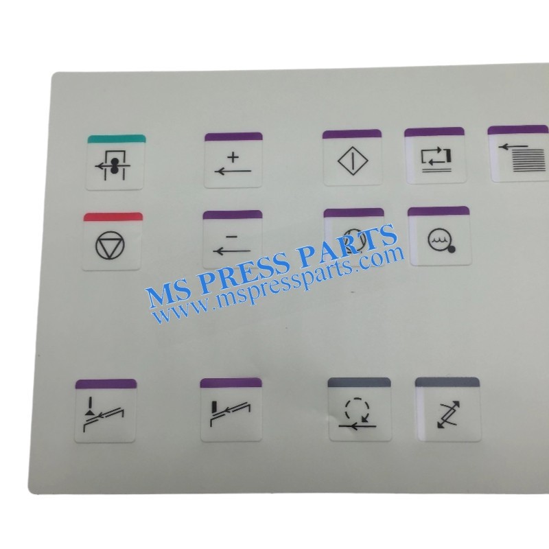 10.121.8999 Touch-Sensitive Screen Layout for HD Machines
